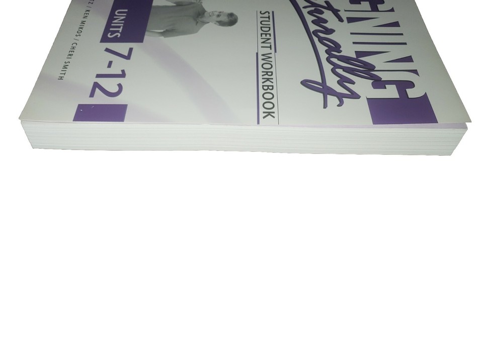 Signing Naturally Student Workbook UNUSED CODE Units 7-12 by Ella Mae ...