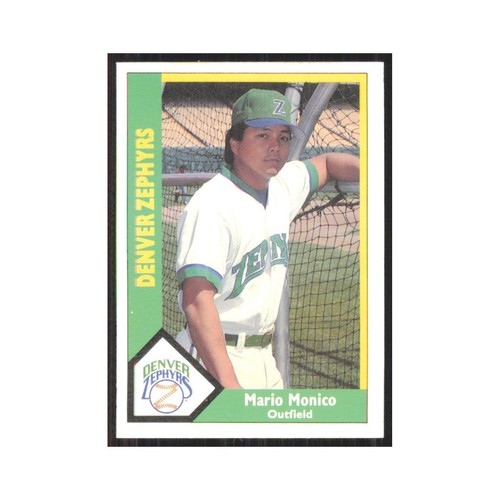 1990 CMC Minor League Mario Monico Denver Zephyrs #38 | eBay