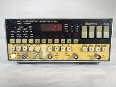 Pulse - 8116A Pulse Function Generator