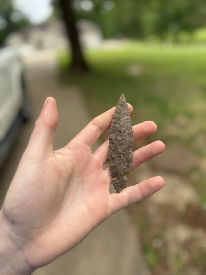Native American Kentucky Turkey Tail Arrowhead Artifact Point | eBay