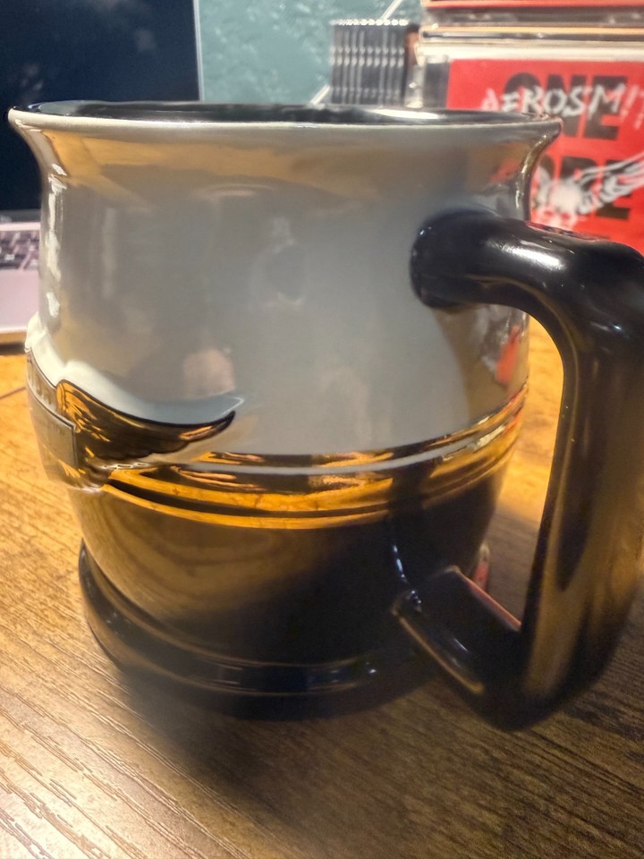 Harley Davidson 2004 Licensed Coffee Mug Cup -real gold trim-bar ...
