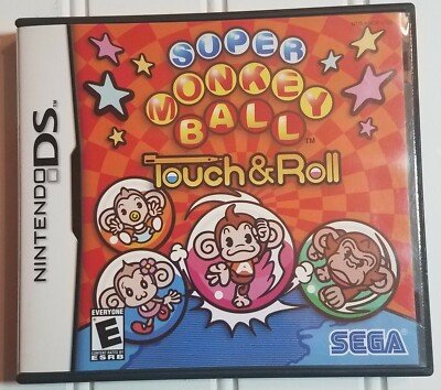 Super Monkey Ball: Touch & Roll - Nintendo DS - Complete 10086670059| eBay