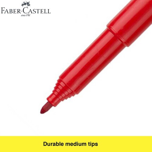 Faber Castell 48 Pack Texters Connector Pens Art Drawing Texta ...