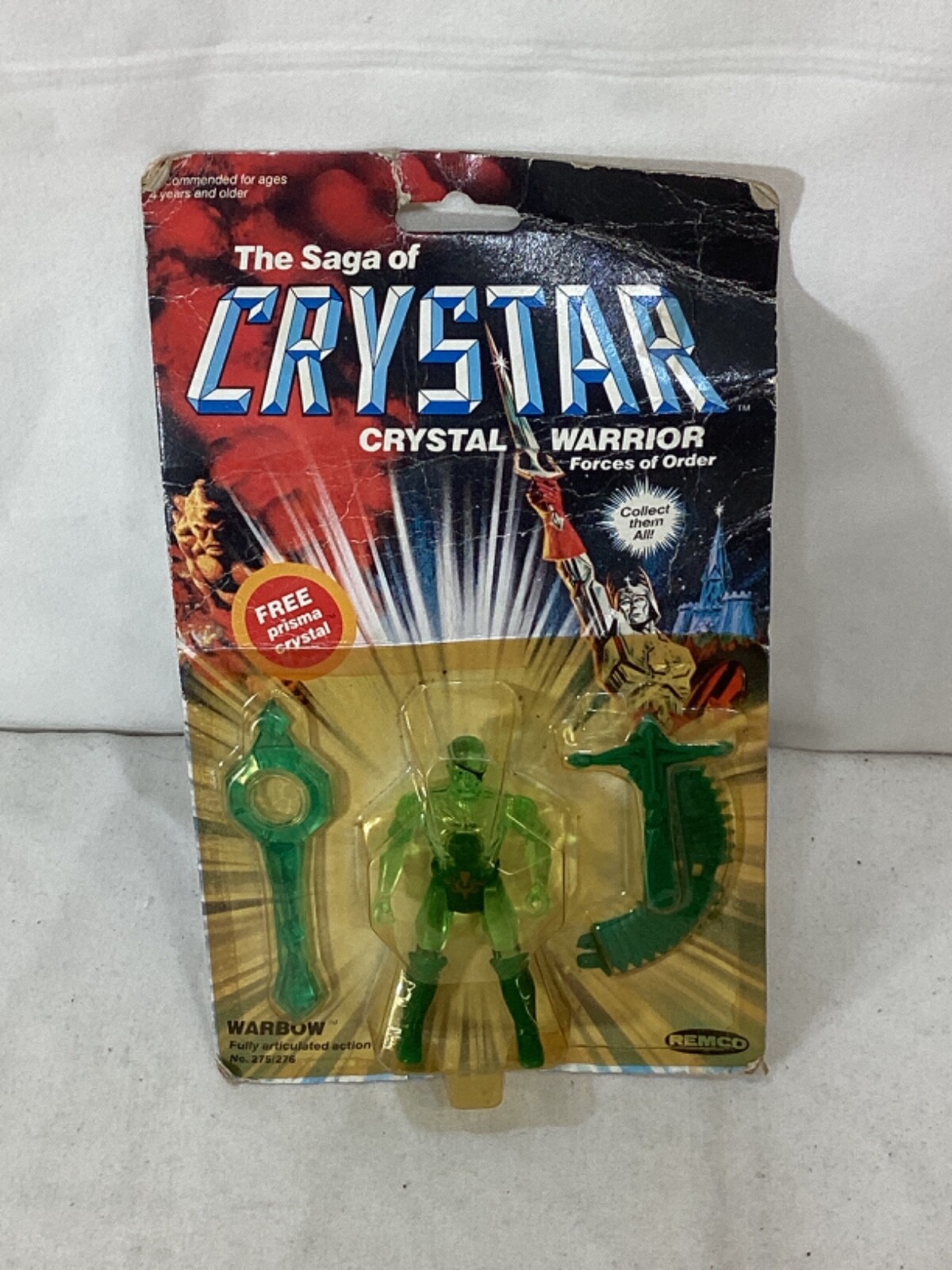 1982 Vintage Remco Crystar Warbow Figure MOC Sealed RARE Carded ...