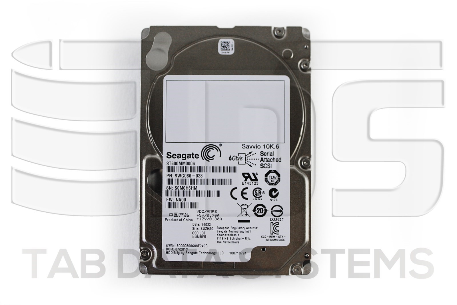 Seagate ST600MM0006 10K.6 600GB 10K 6Gbps 2.5" SAS Hard Drive HDD | eBay