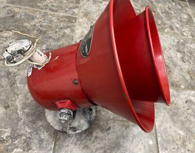 Federal Electric Company Vintage Fire Siren 110/120V ac G-100S LOUD ...