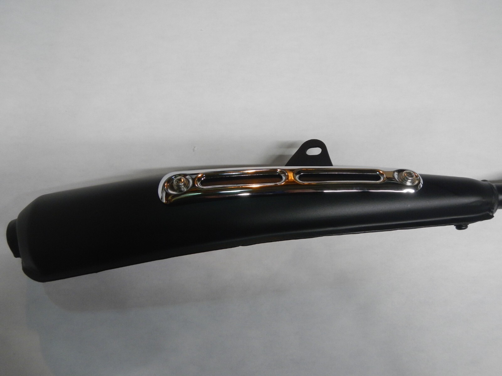 New Black HPR SL70 Exhaust Muffler Pipe XL70 1971-1973 SL 70 1974-1976 ...