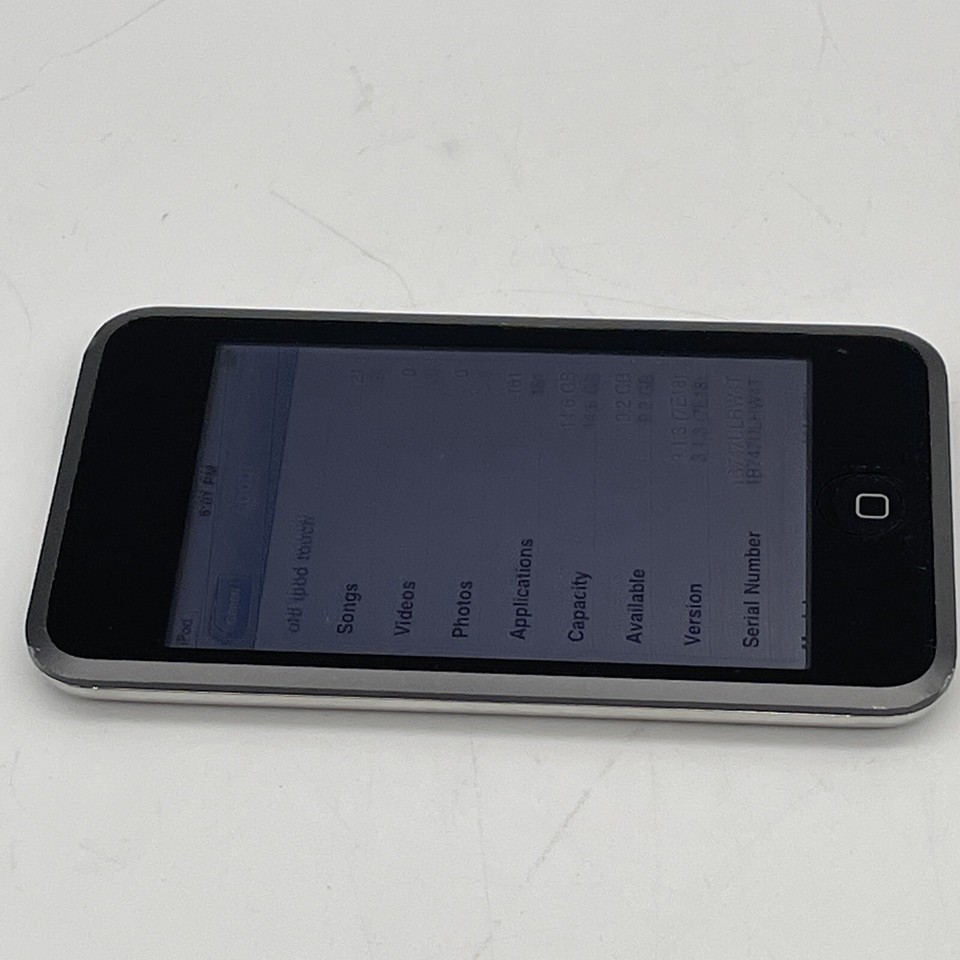Apple iPod Touch 1st Gen Black 16GB A1213 MA627LL Needs Battery | eBay