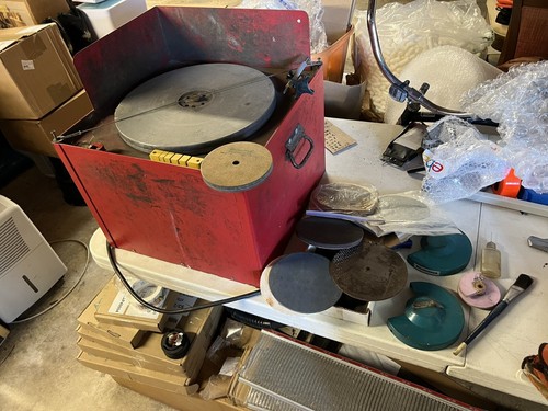 Nebraska Blades - Big Red Clipper Blade Sharpener 14" w/ Accessories | eBay