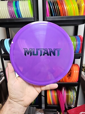 Discmania Neo Purple 177g Bar Stamp Mutant Disc Golf Overstable Mid ...