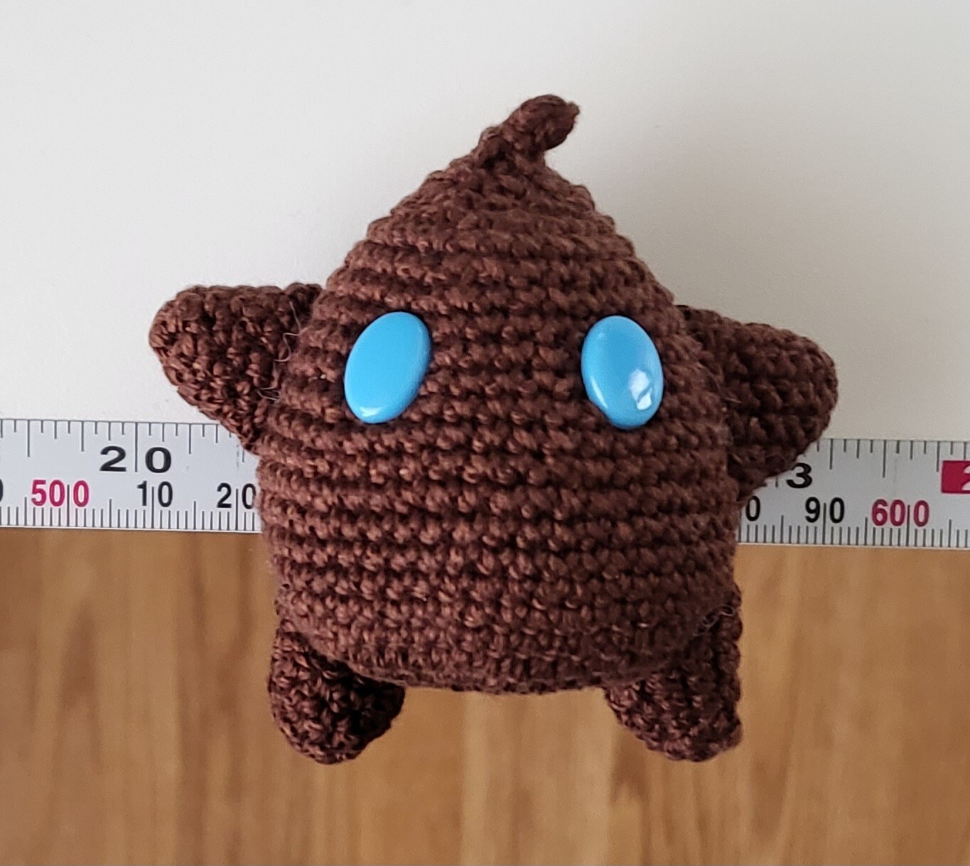 Handmade Crochet Amigurumi Super Mario Galaxy Mini Polari Brown Luma ...