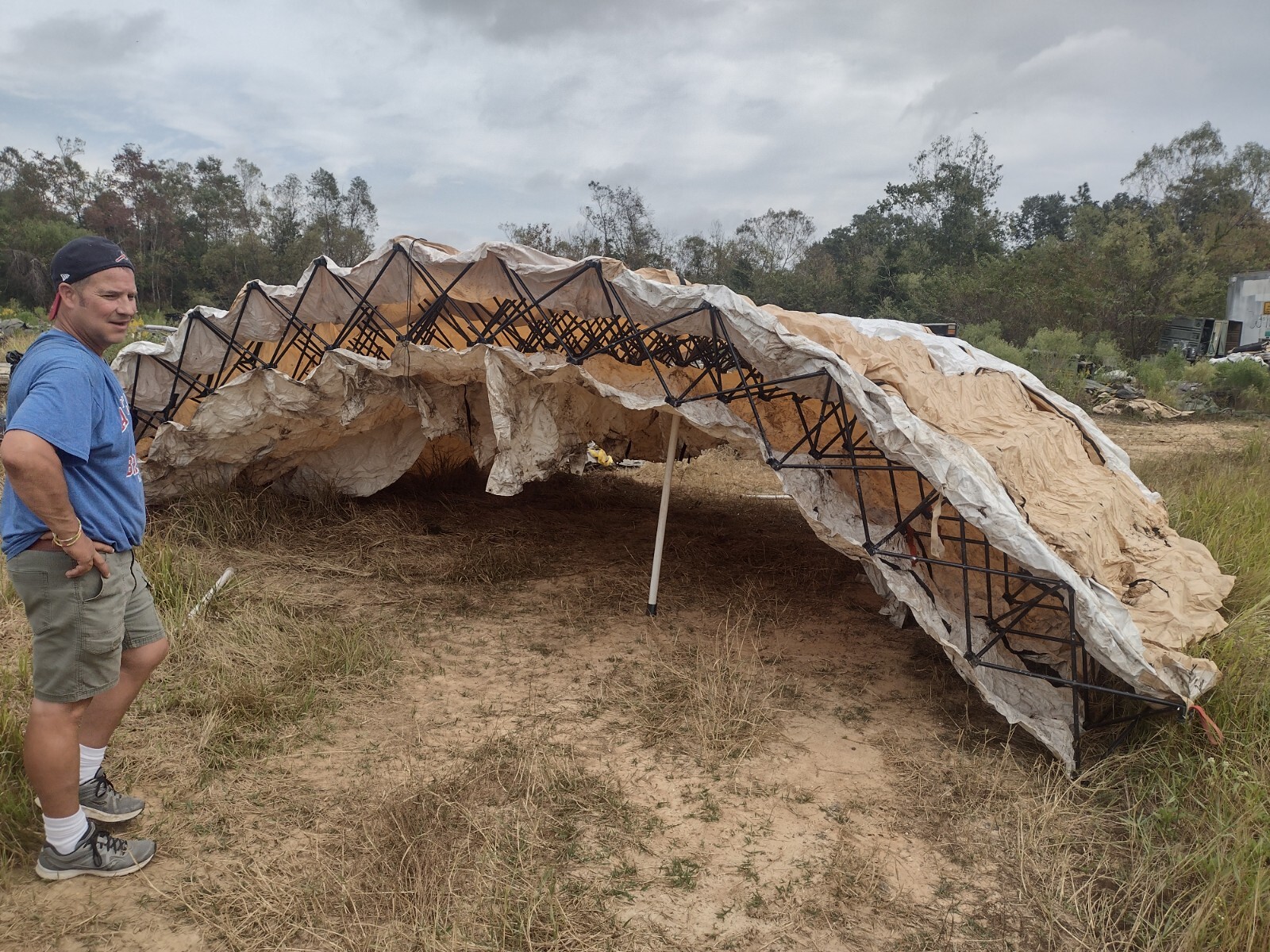 Lot of 40+ BIG US Military Tent Shelters Drash Base-X Utilis Airbeam GP ...