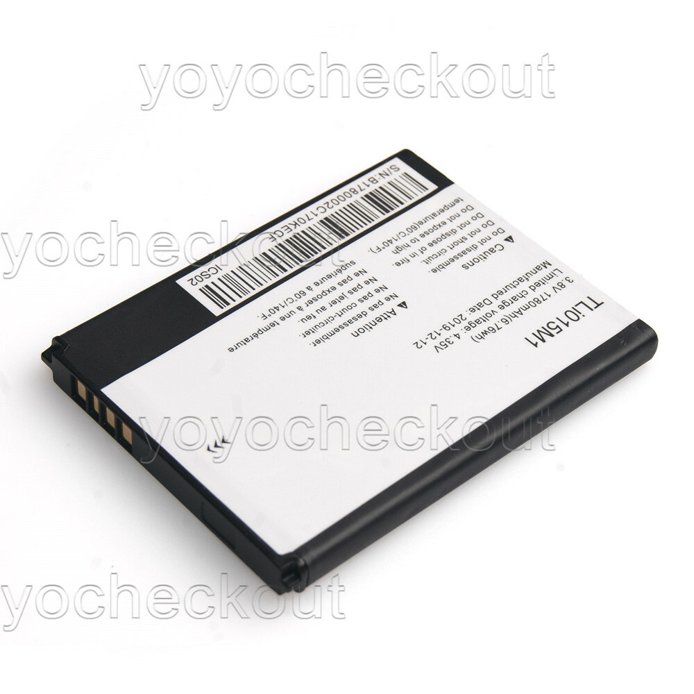 For Alcatel One Touch Jitterbug Greatcall Flip Phone Battery TLi017C1 ...