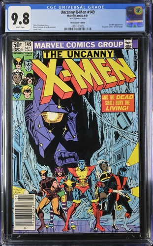The Uncanny X-Men #149 CGC 9.8 Mark Jewelers Insert / Newsstand Edition ...