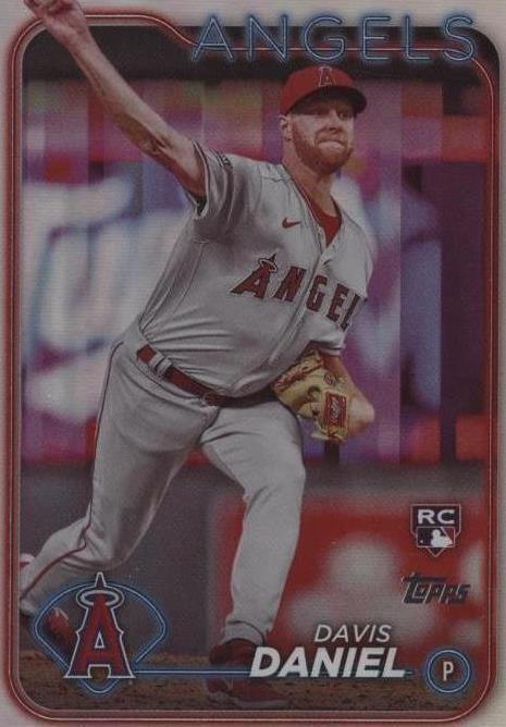 2024 Topps Series 2 - Davis Daniel #592 Rainbow Foil (RC) for sale ...