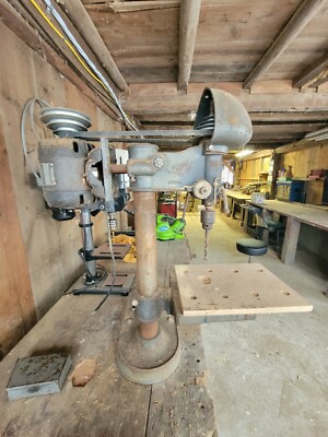 Delta Milwaukee Rockwell 14” DP220 Drill Press Vintage | eBay