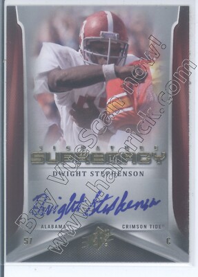 dwight stephenson auto autograph alabama crimson tide college 2012 | eBay