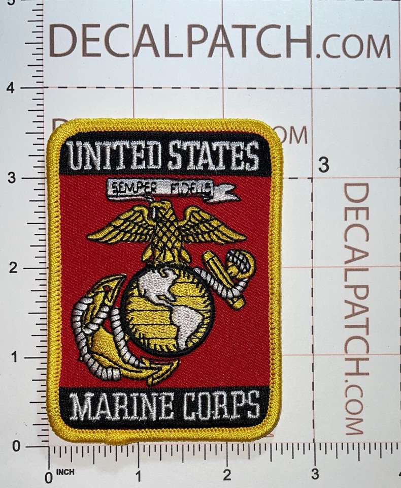 United States Marine Corps Semper Fidelis Patch Iron-On New B575 | eBay