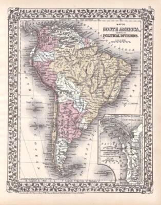 South America - Mitchell Maps