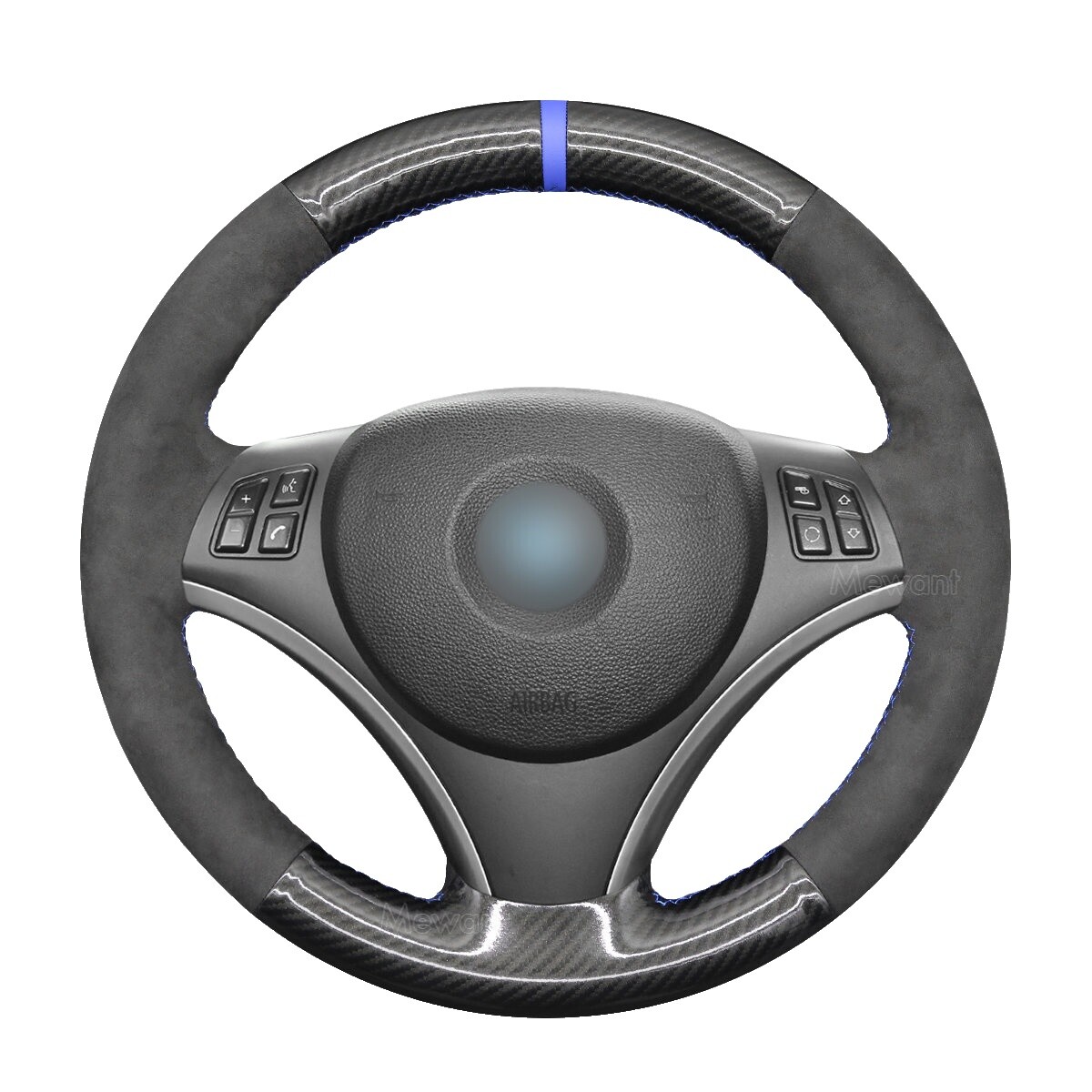 Alcantara Steering Wheel Cover Bmw | eBay