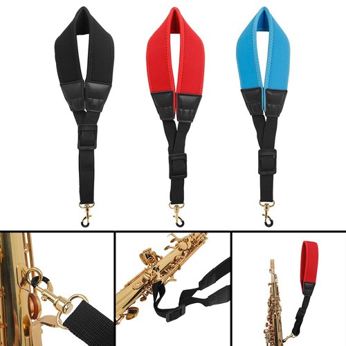 Brand New Saxophone Strap Adjustable Bass Clarinet Oboe Closed Hook ...