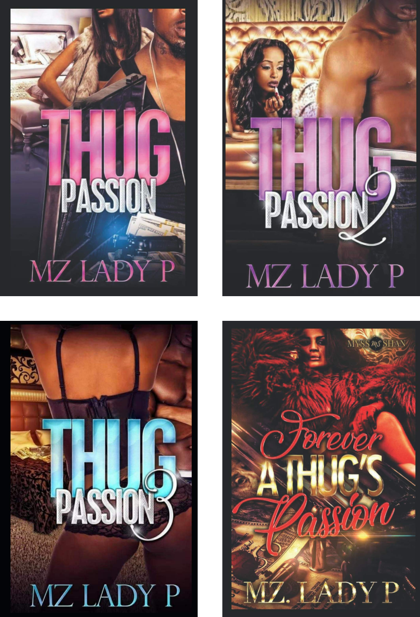 Mz Lady P Thug Passion 4-Book Paperback Collection | eBay