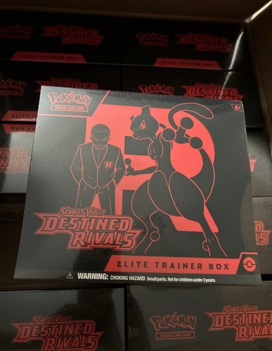 5x Pokemon TCG Destined Rivals ETB Elite Trainer Box - In Hand | eBay UK