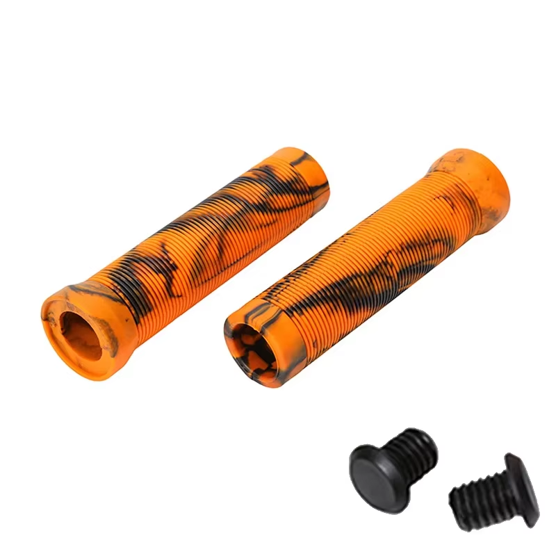 MTB Cuffs Soft Rubber Bicycle Handlebar Grips Waterproof Mountain Bike ...