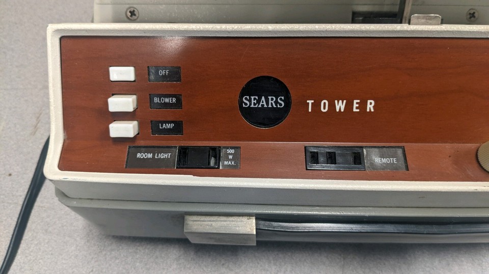 Vintage Sears Automatic 500 Slide Projector 9885 | eBay