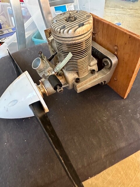 Vintage Model Airplane Engine | eBay