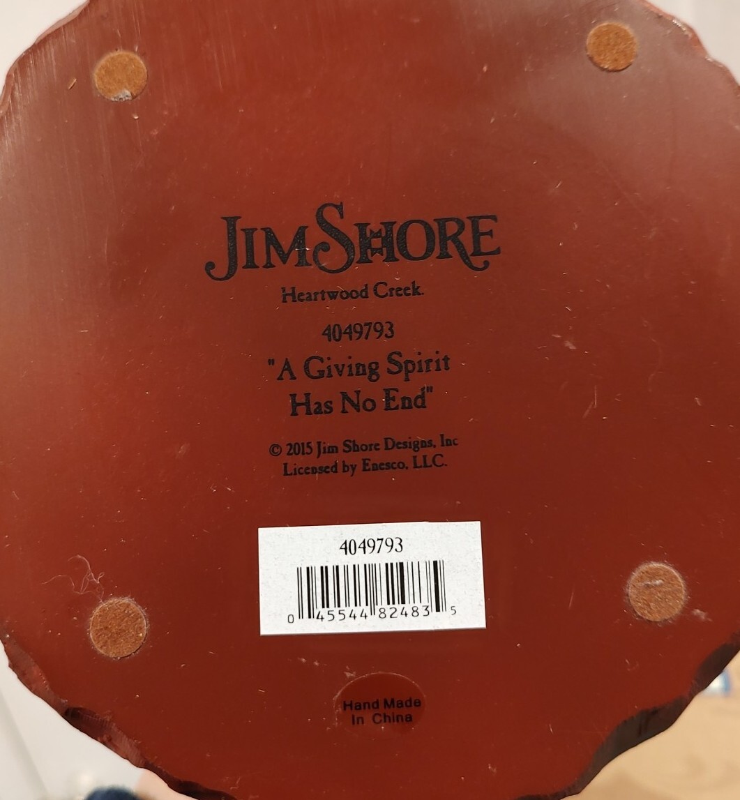 Jim Shore Angel Bearing Gifts Figurine A Giving Spirit Has No End ...