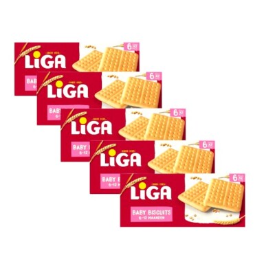 (25,13 EUR/kg) Liga Kekse Baby Bisquits Multipack 5x 175g | eBay.de
