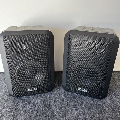 Pair of KLH Speakers, Model 45, Untested | eBay
