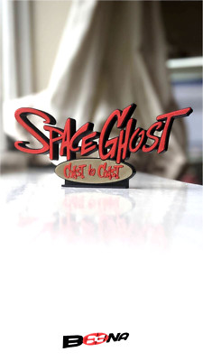 Space Ghost Logo Display 60s Hanna-Barbera Animated Series Beena Studio ...