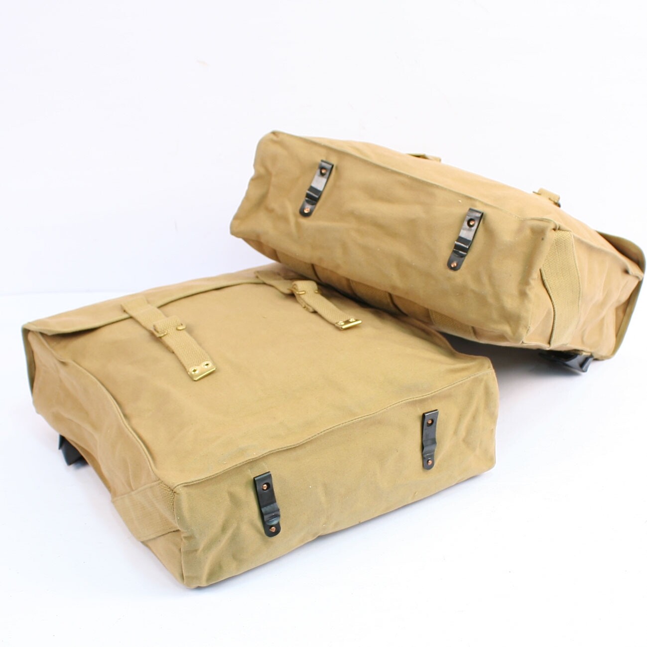 Replica British Motorcycle Dispatch Riders set of DR Side Panniers ...