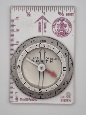 Boy Scouts of America Pathfinder Compass BSA SILVA Vintage | eBay