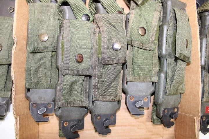 PHROBIS US M9 Bayonet SCABBARD SHEATH An Bianchi Belt Hanger With Pouch ...