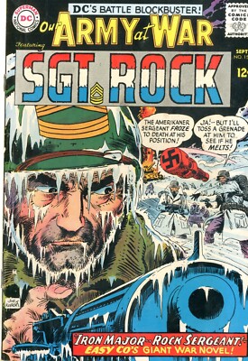 Our Army at War # 158 VERY GOOD FINE Sept. 1965 Origin & art App. Iron ...