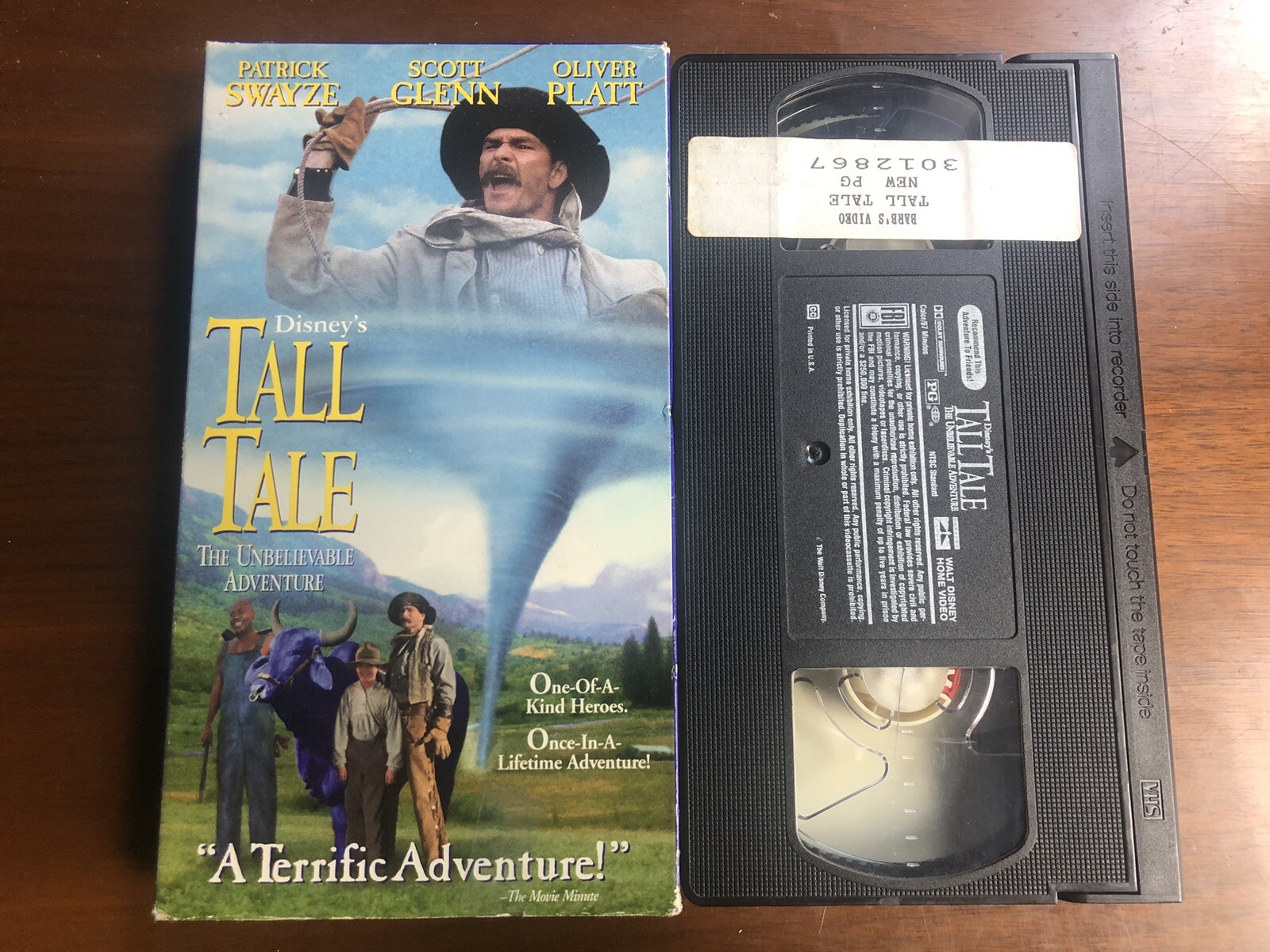 Tall Tale: The Unbelievable Adventure (VHS, 2005) Rare Disney Slipcover ...