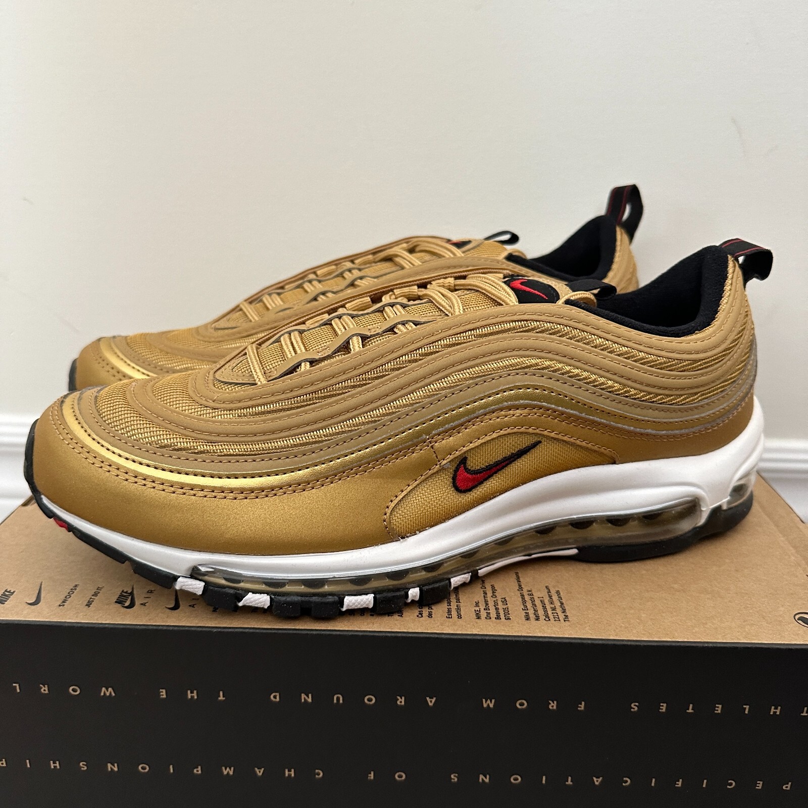 Size 10 - Nike Air Max 97 OG 2023 Metallic Gold for sale online | eBay