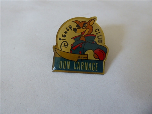 Disney Trading Pins 3717 Don Carnage - TaleSpin - Disney Club | eBay