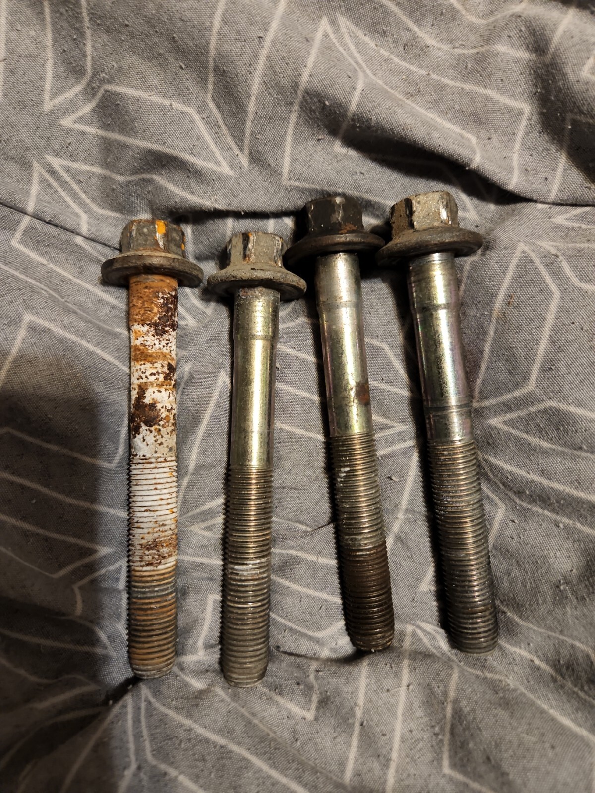 02-06 ACURA RSX - FRONT SUBFRAME CROSSMEMBER K FRAME BOLT SET BOLTS ...