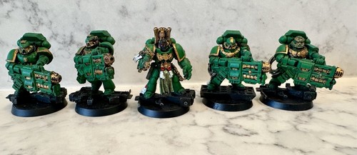 Warhammer 40K Space Marines Devastators With Grav Cannons Painted ...