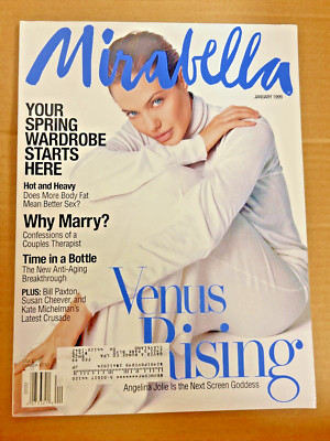 MIRABELLA Magazine January 1999 ANGELINA JOLIE, EXCELLENT! | eBay