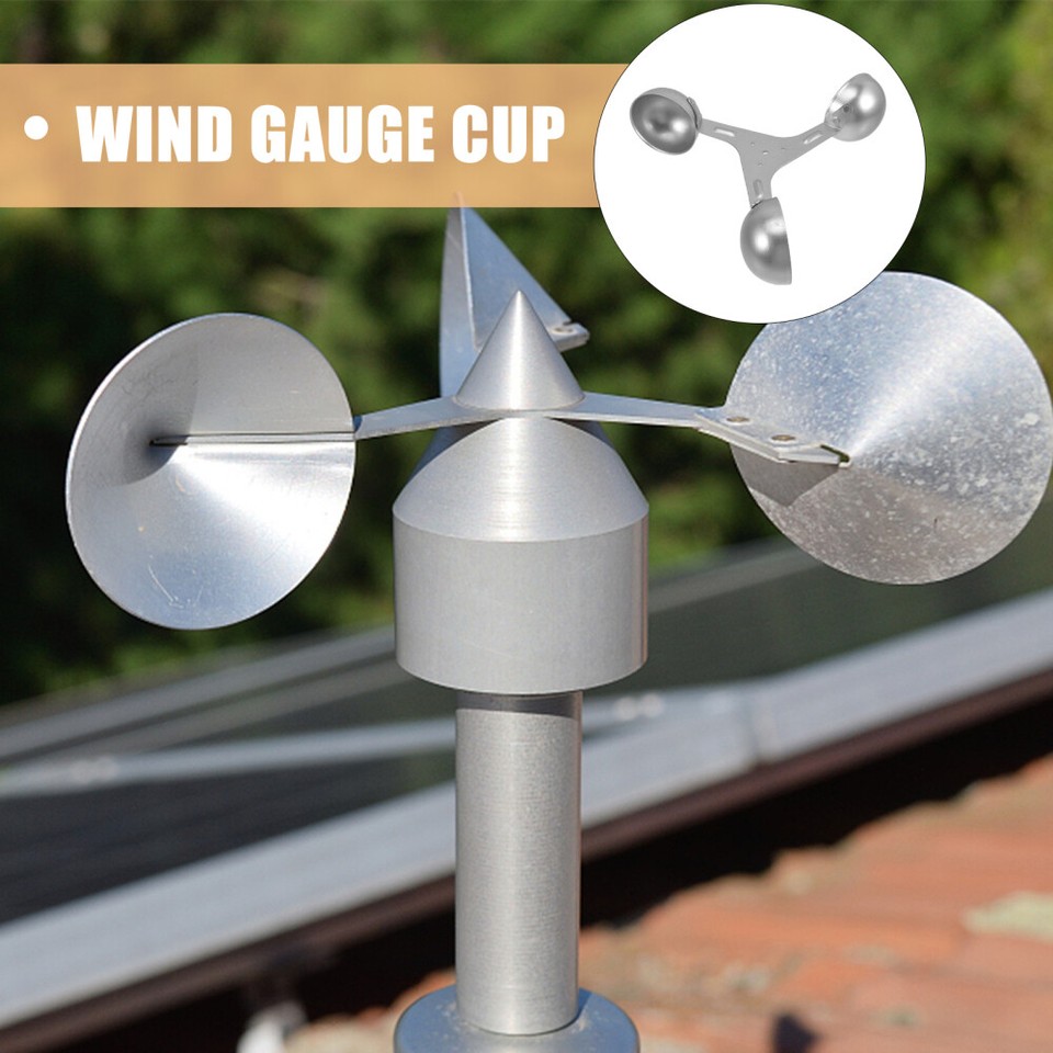Metal Cup Anemometer Sensor Wind Measurement Device Outdoor Cups | eBay UK