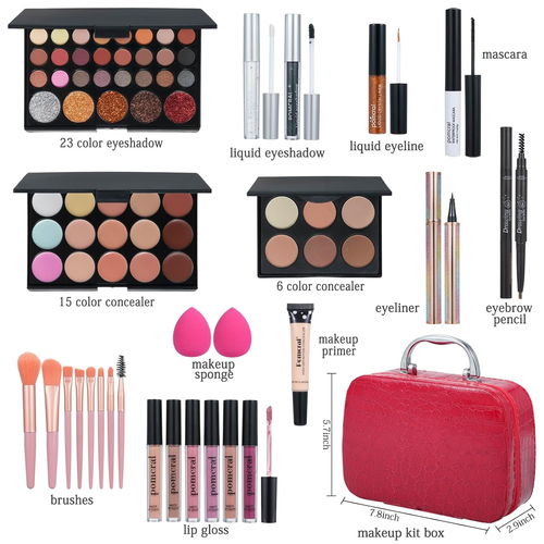 Complete Makeup Kit for Women - Professional Set for Beginners ...
