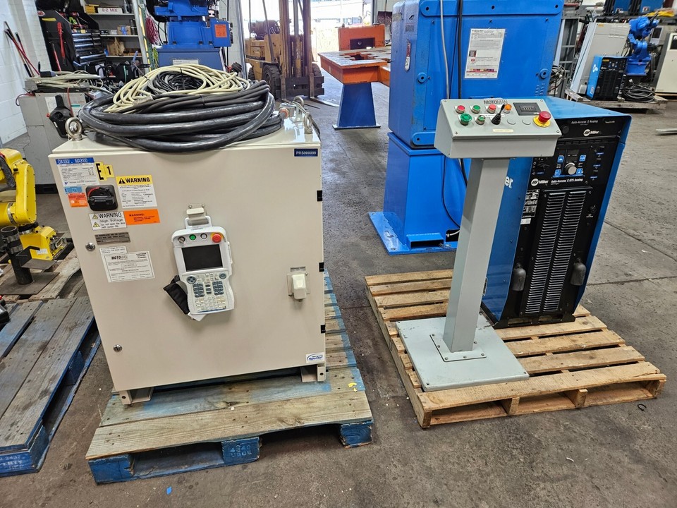 Yaskawa MA3100 Welding Robot With Miller Welder, DX100, Servo ...