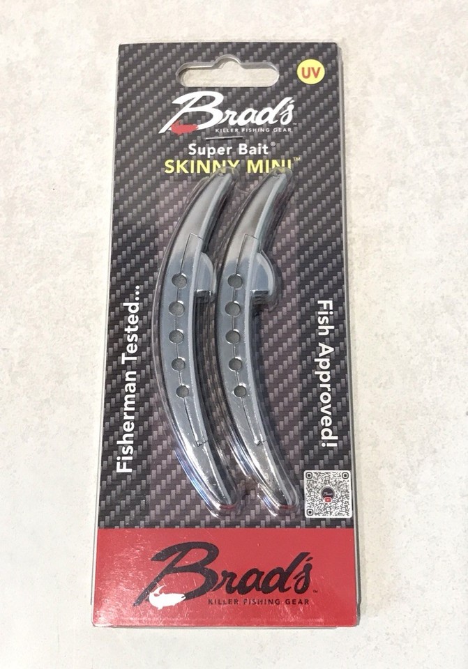 BRAD’S 2-Pack Super Bait SKINNY MINI New Release BLACK JACK Salmon ...
