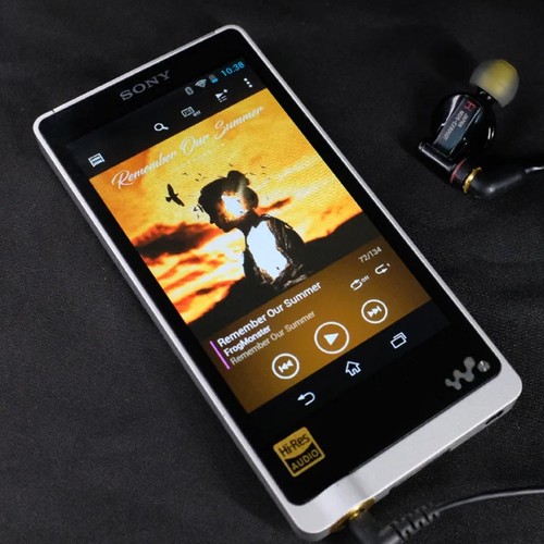 Sony Hi-Res walkman NW-ZX1 128GB Grey High Resolution Portable Player ...