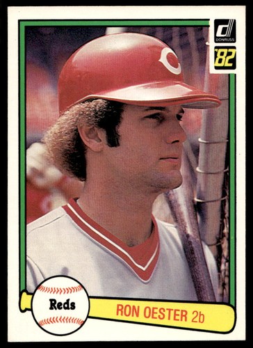 1982 Donruss 500 Ron Oester Cincinnati Reds Baseball Card | eBay